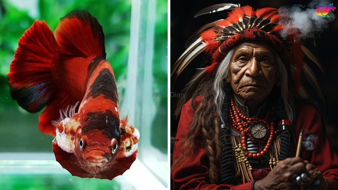 Betta Fish: I asked AI to create Human from Betta fish. Which one looks ...