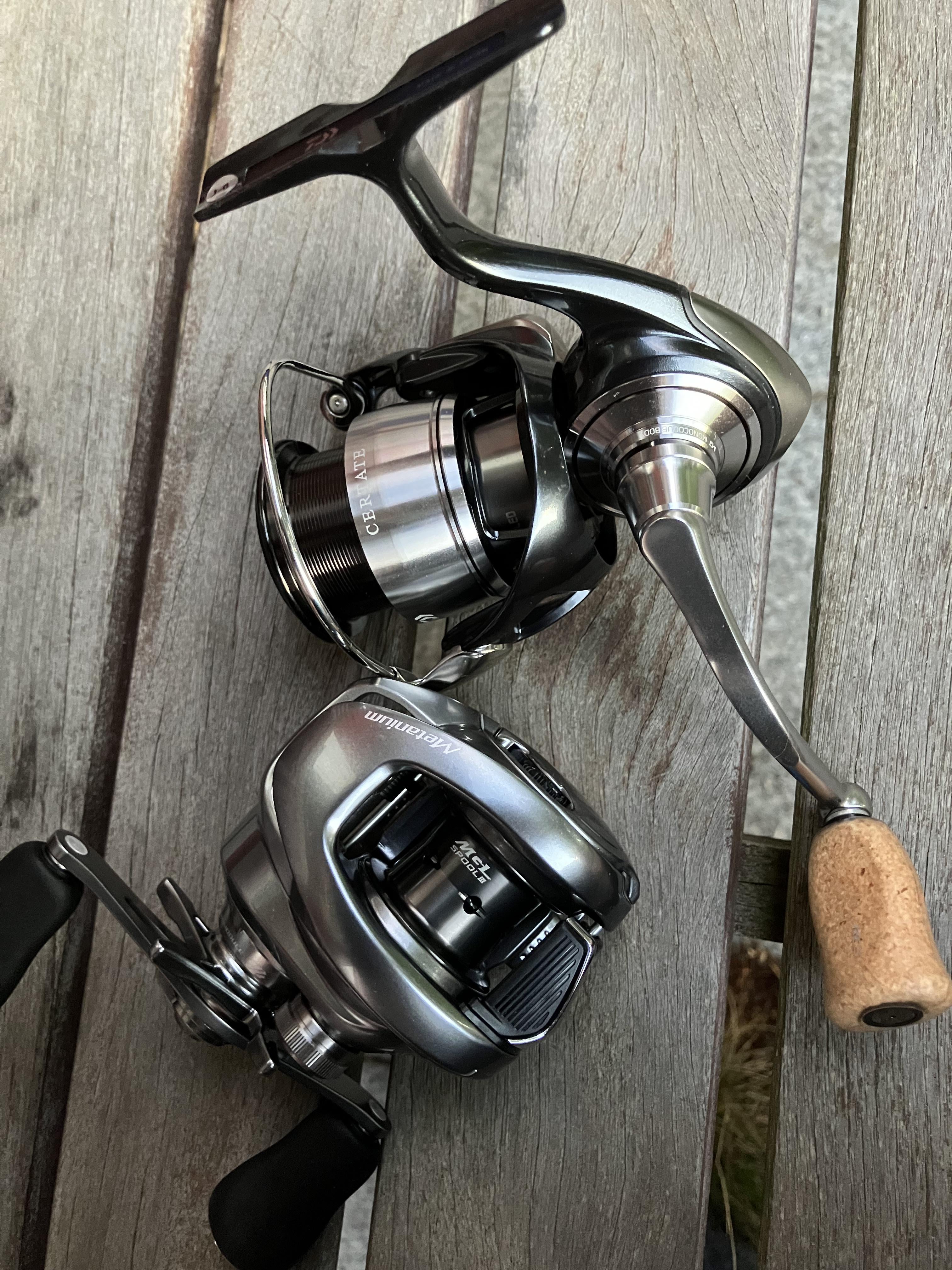 My two newest members of the JDM reel club! Daiwa 24 Certate LT 2500 ...