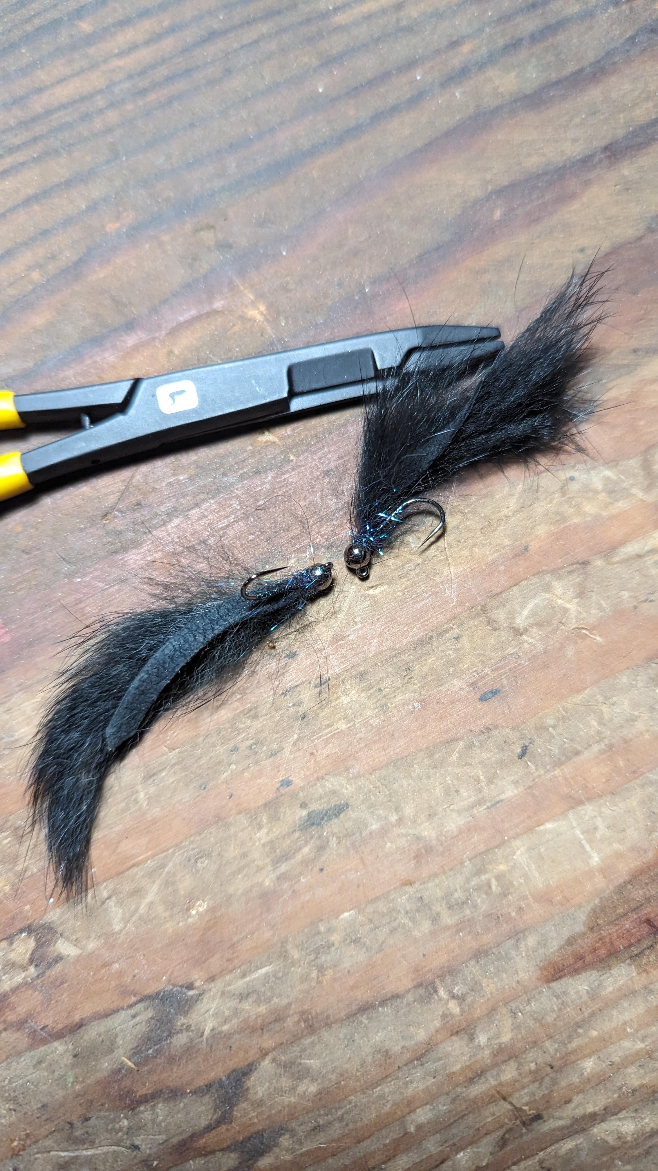 What is this kind of lure called? It has a leather strip with hair ...