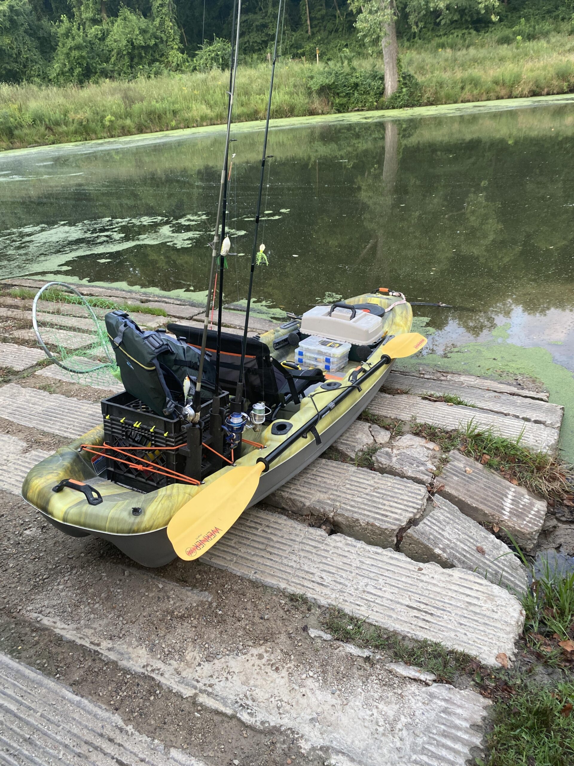 My Kayak Rig - Flake Food