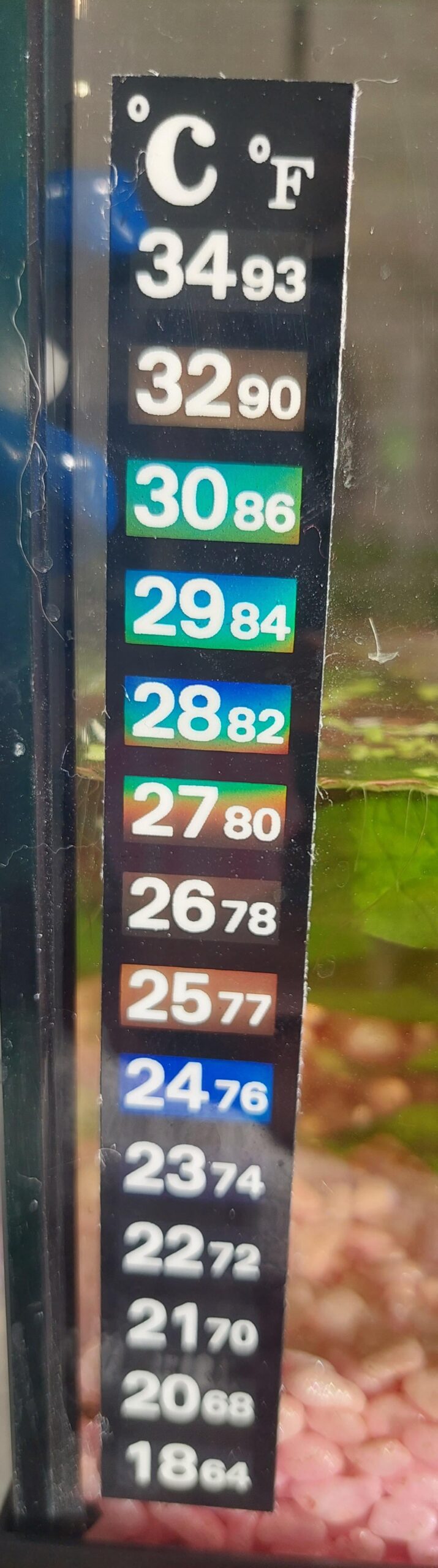 Aquariums: thermometer acting weird? - Flake Food